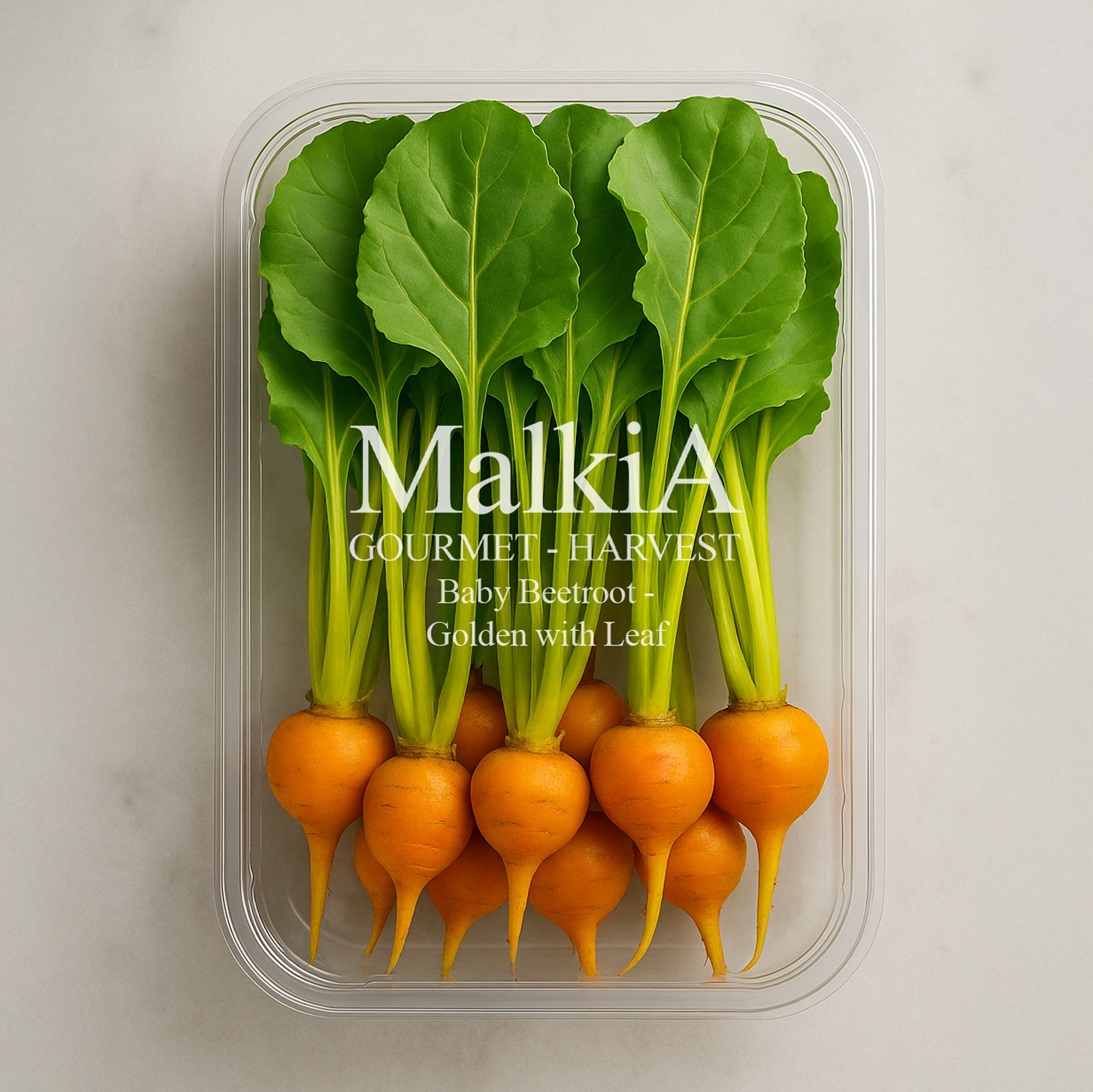 Baby Beetroot with Leaf – Golden – MALKIA Gourmet Harvest: Excellence ...